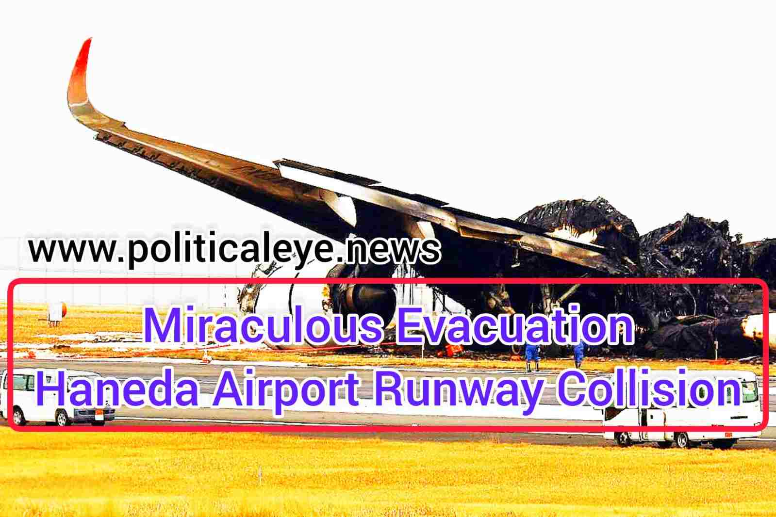 Miraculous Evacuation Haneda Airport Runway Collision; - 𝗣𝗘𝗡